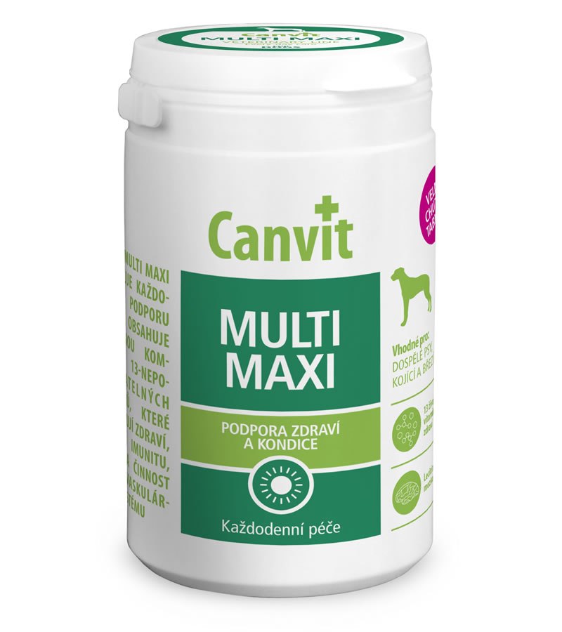 CANVIT Dog Multi Maxi 230 g complex vitamine pentru caini rasa mare ...