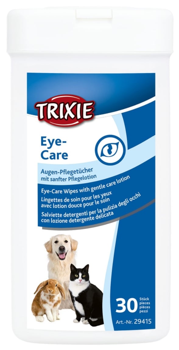 TRIXIE Servetele umede ingrijire ochi animale mici, 30 buc :: Pisici ...