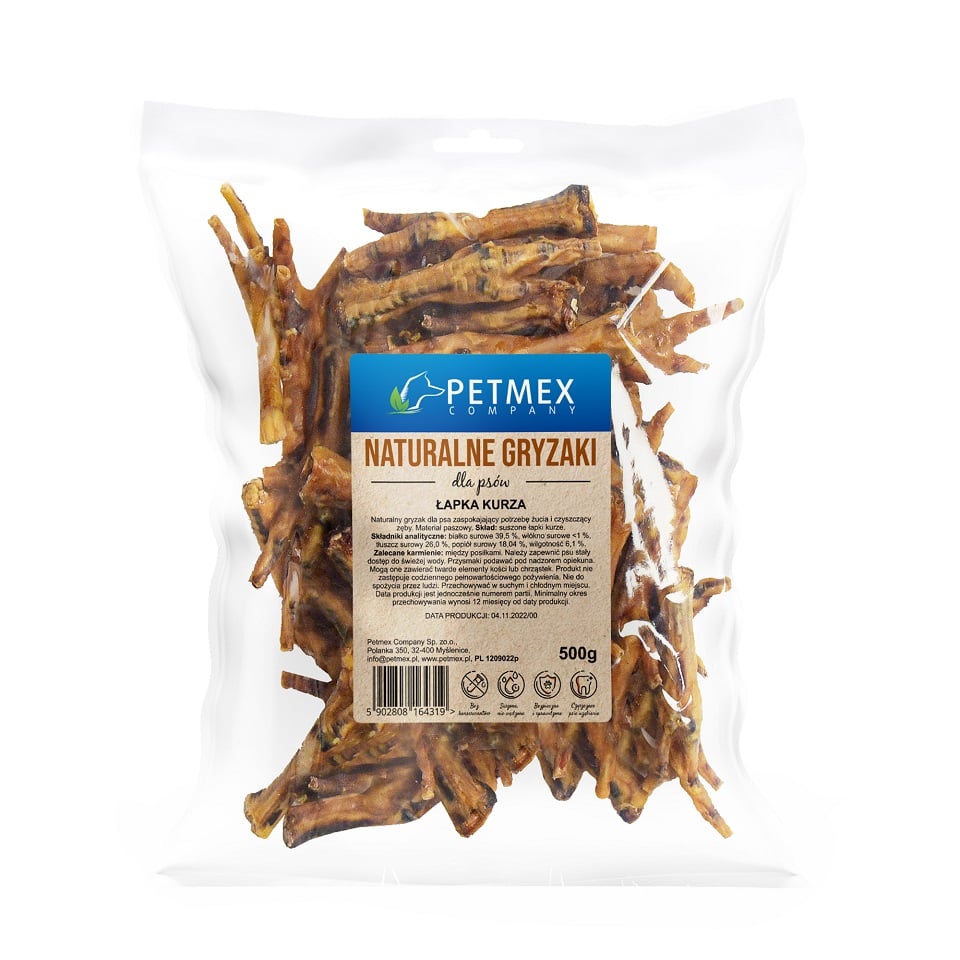PETMEX Gheare pui pentru caini 2x500g :: Câini :: Hrană și recompense ...