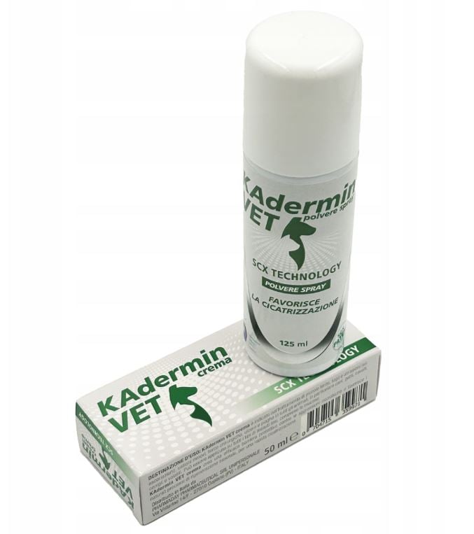 KAdermin Vet Powder spray 125 ml spray leziuni cutanate animale ...