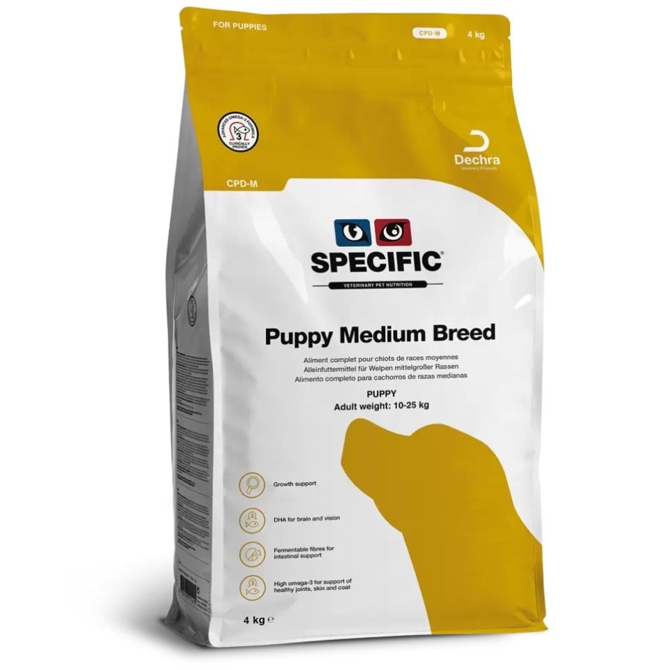 SPECIFIC Dog CPD-M Puppy Medium Breed 4 kg hrana catelusi talie medie ...