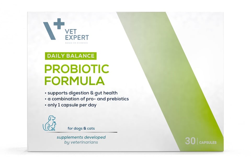 VET EXPERT Daily Balance Probiotic probiotic și prebiotic pentru câini ...