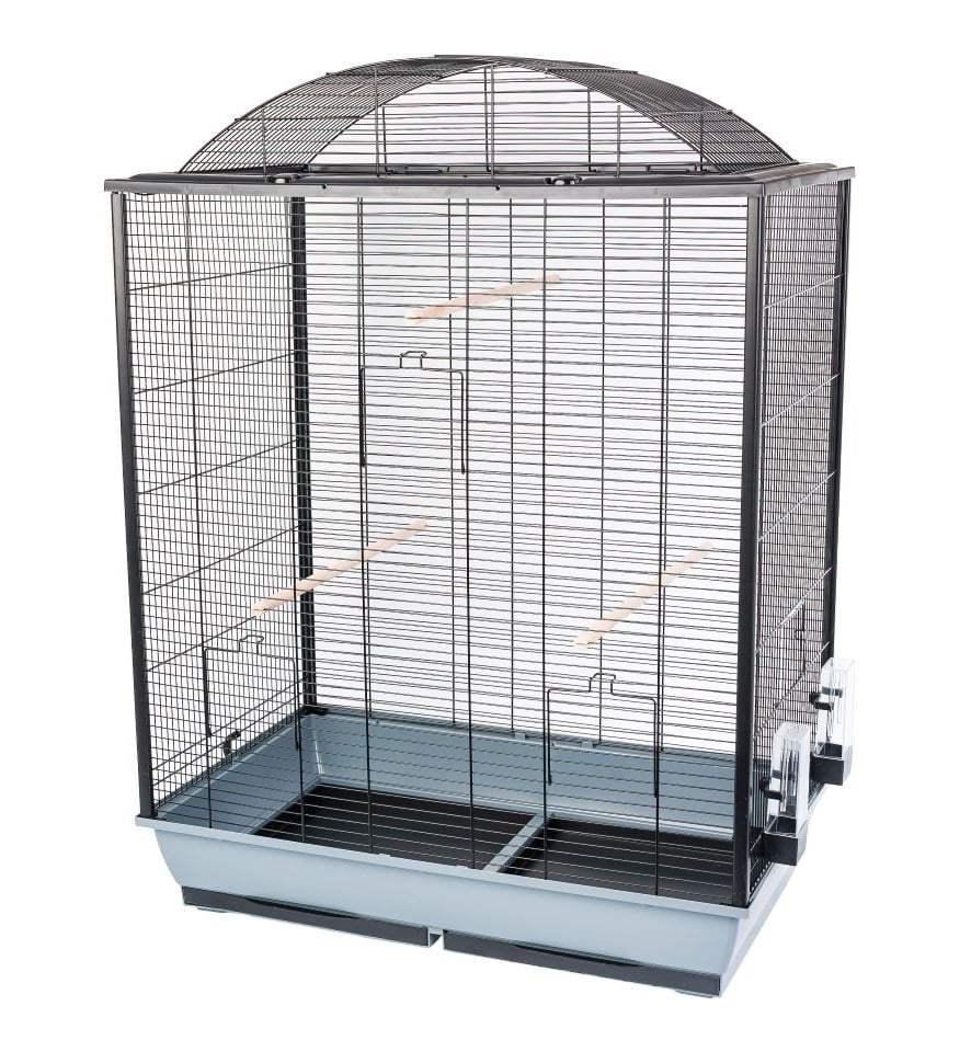 INTERZOO Nicola XL Colivie pasari 78 cm gri :: Păsări :: Colivii și ...