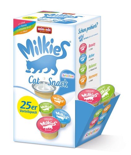 ANIMONDA Milkies Selection lapte pentru pisici mix 20x15 g :: Pisici ...