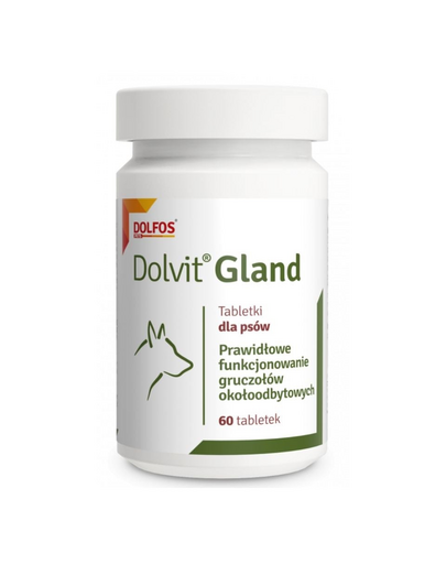 DOLFOS Dolvit Gland 60 tab. functionarea corecta a glandelor perianale :: Câini :: Produse ...